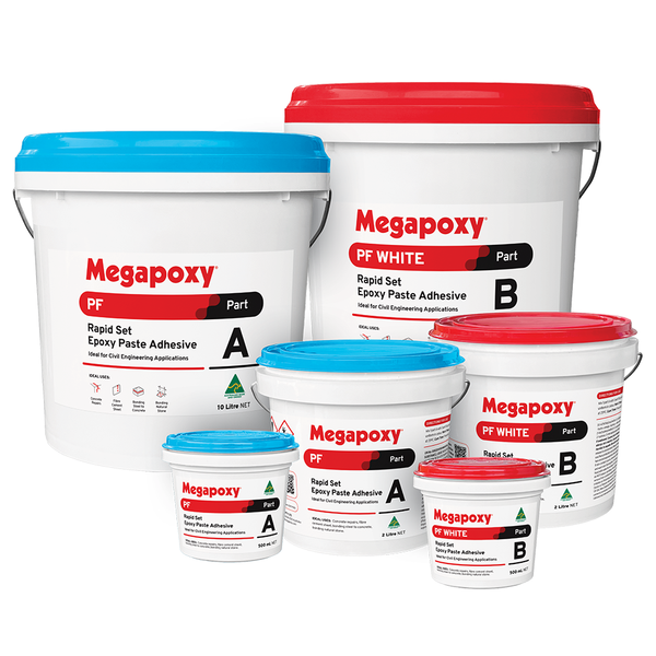 Megapoxy PF Rapid Set Epoxy Paste Adhesive – Pasco Construction Solutions