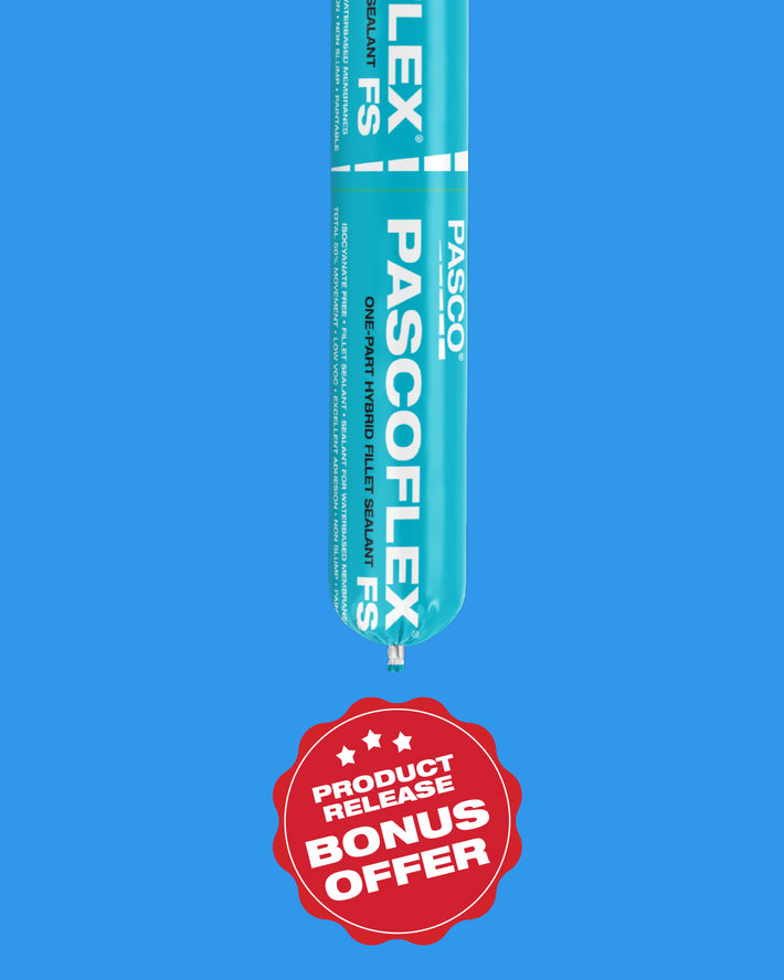 Standout with the NEW PASCOFLEX FS Fillet Sealant in BLUE – Pasco ...